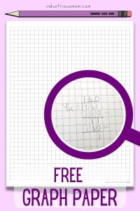Free Printable Graph Paper - Industriousmom